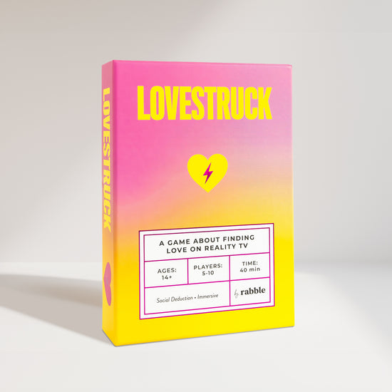 Lovestruck - A game about finding love on reality TV – Rabble Game